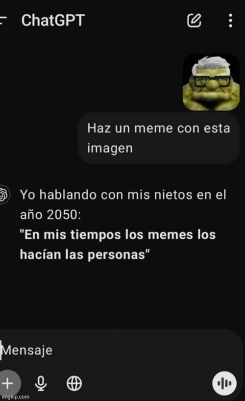 Top memes de Chatgpt en español :) Memedroid
