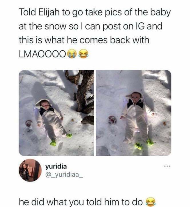 At the snow.... - Meme by Mercenary_Hero :) Memedroid