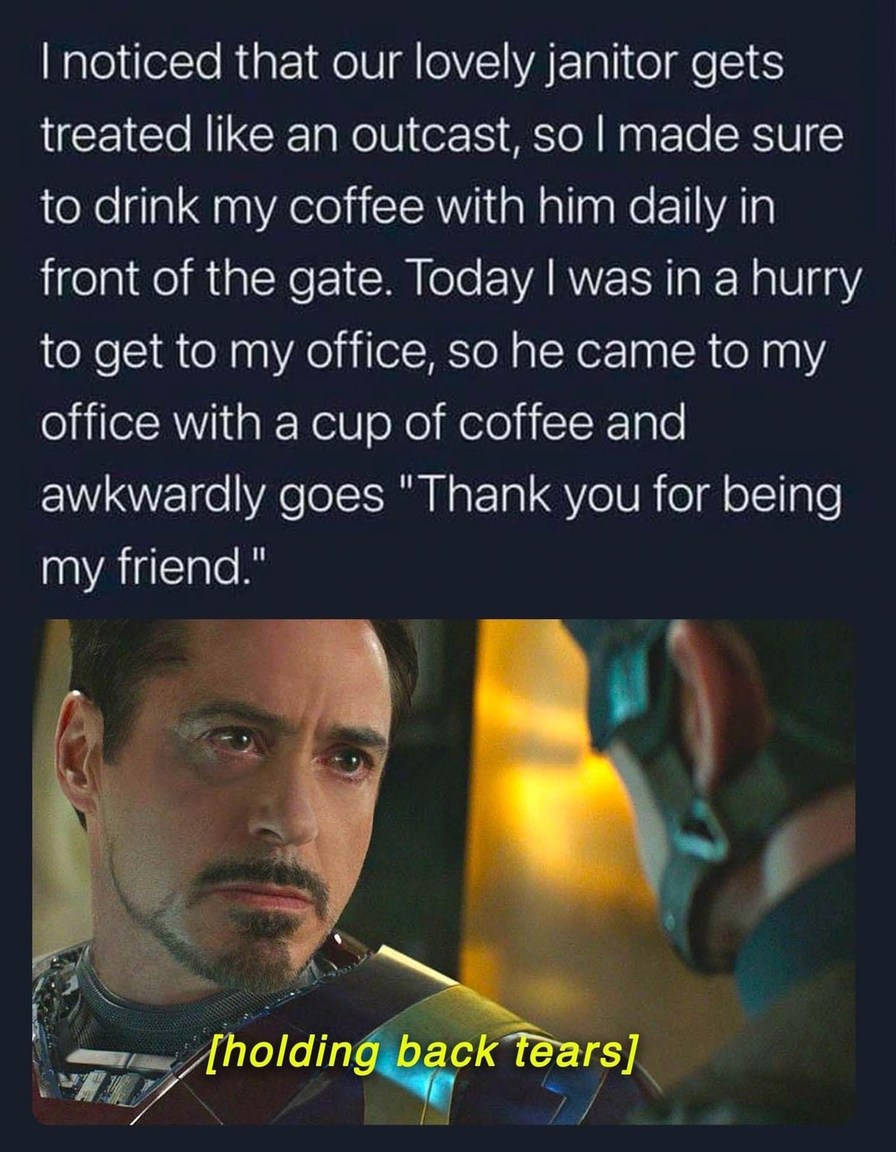 be nice - Meme subido por Crow_Se7en :) Memedroid