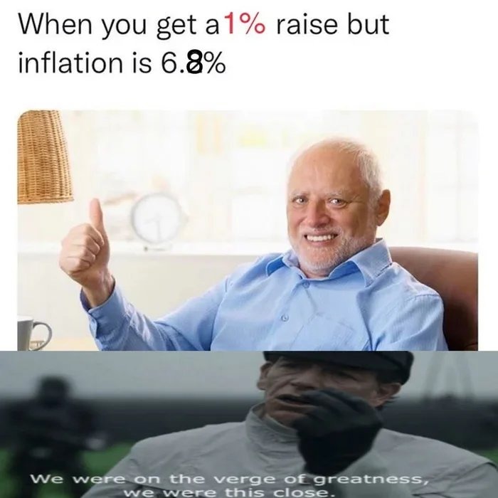 So close to 6.9% - Meme by Mr.Gimli :) Memedroid