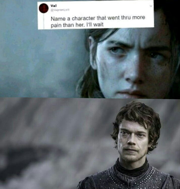 Pobre Theon - Meme subido por Quarisii :) Memedroid