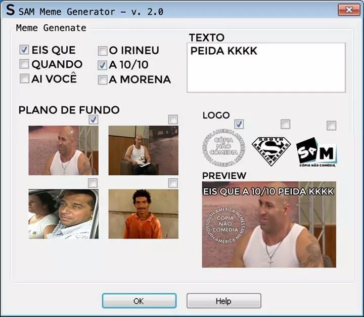 O sam é gado - Meme by Marcos-s :) Memedroid