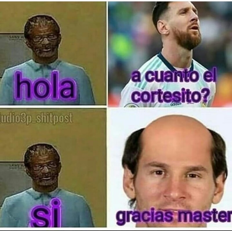 Re humilde el messi - Meme subido por Agusuwu :) Memedroid