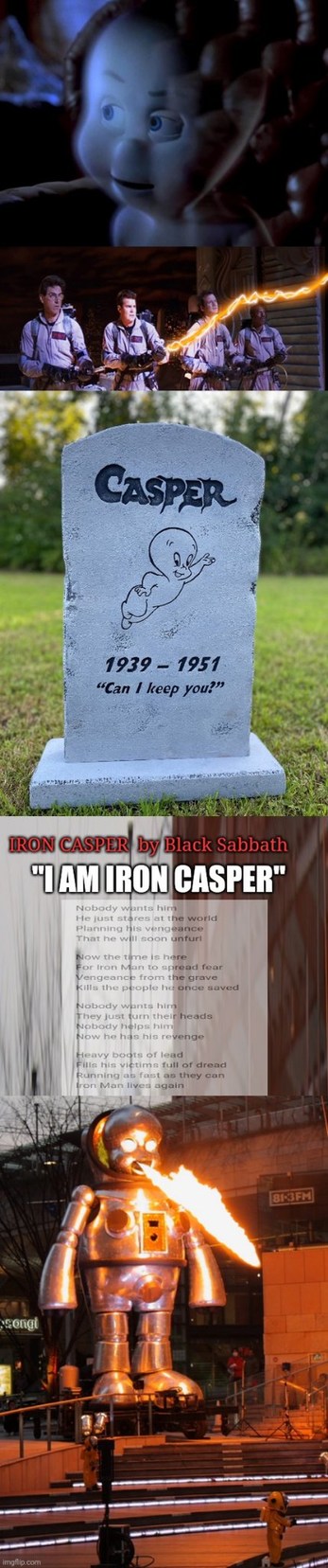 I am Iron Casper. - Meme subido por Grumpasaurus :) Memedroid