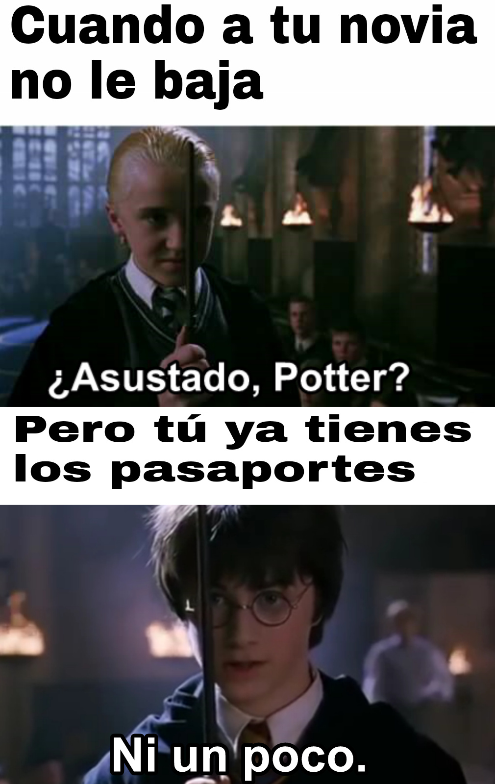 Ni un poco. - Meme subido por Slapchop :) Memedroid