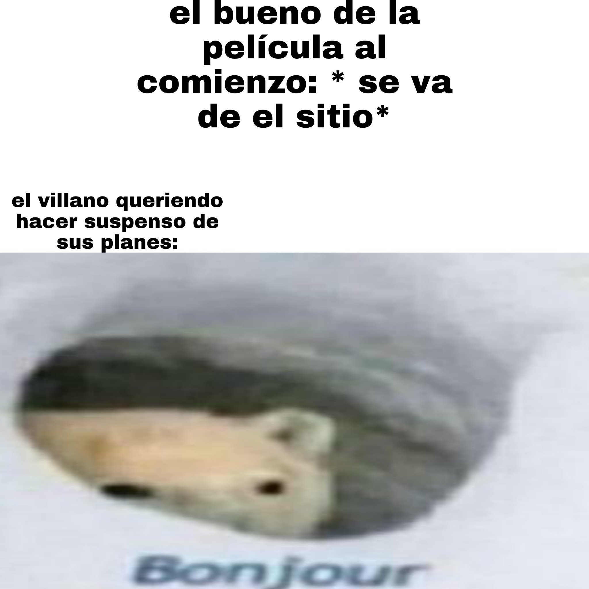 Bonjour - Meme subido por ProyectX_agbn :) Memedroid