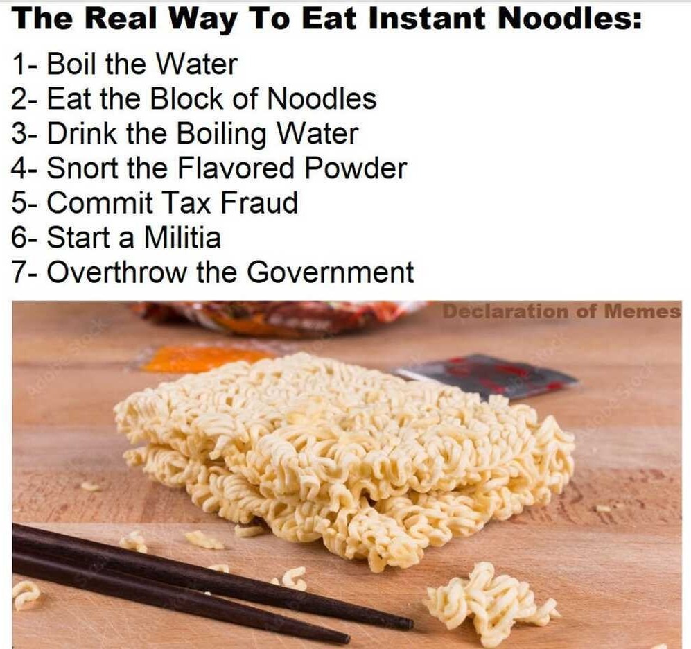 Instant Ramen Memes