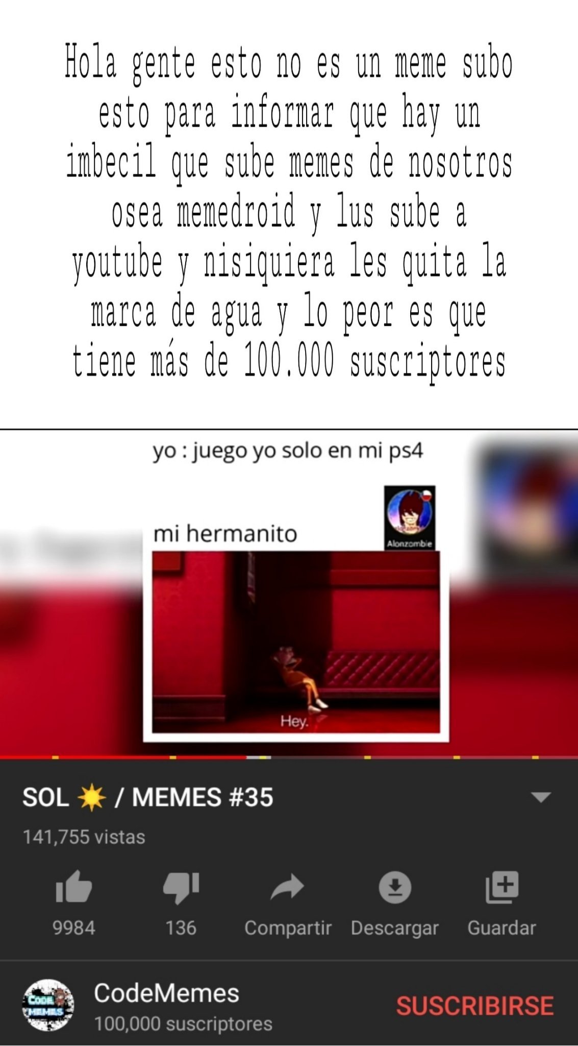 Joder man - Meme subido por Alonzombie :) Memedroid