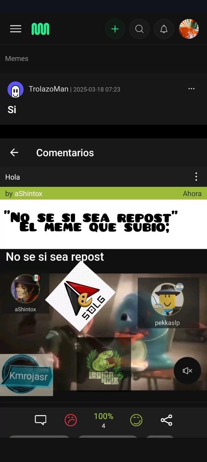 Top memes en tendencia en español :) Memedroid