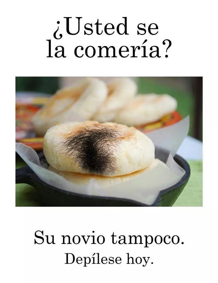 arepa peluda - Meme subido por guzzvan :) Memedroid
