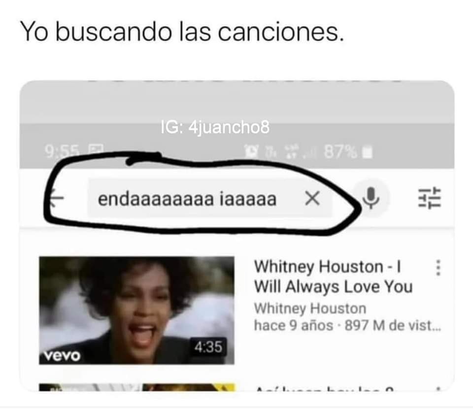 Memes de música, endaaa iaaa - Meme subido por wolschaldo :) Memedroid