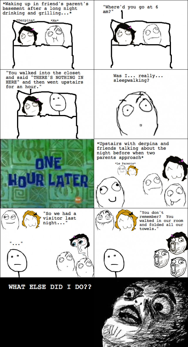 Sleep Walking Meme