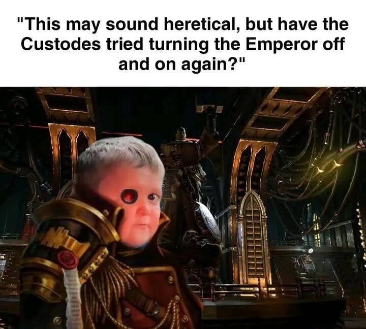The best Heresy memes :) Memedroid