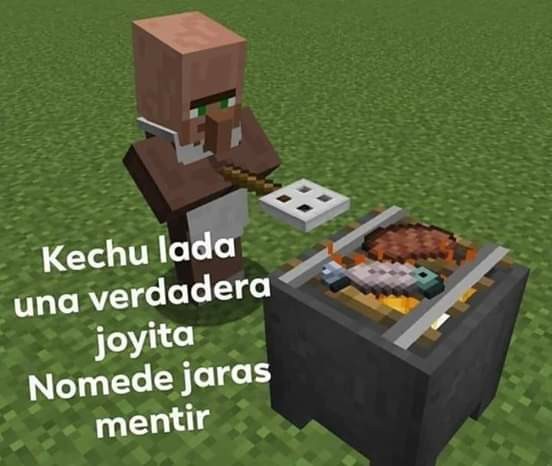 Aldeano cocinando xd - Meme subido por Publus :) Memedroid