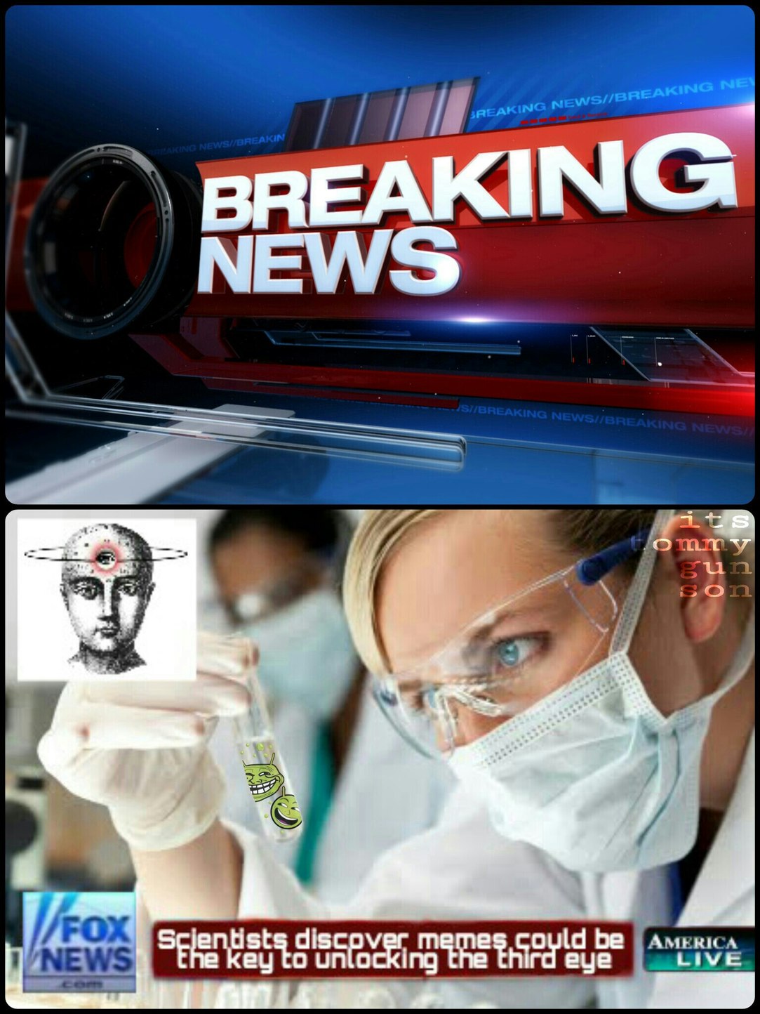 PRYING OPEN MY THIRD EYE - Meme by itstommygunson :) Memedroid