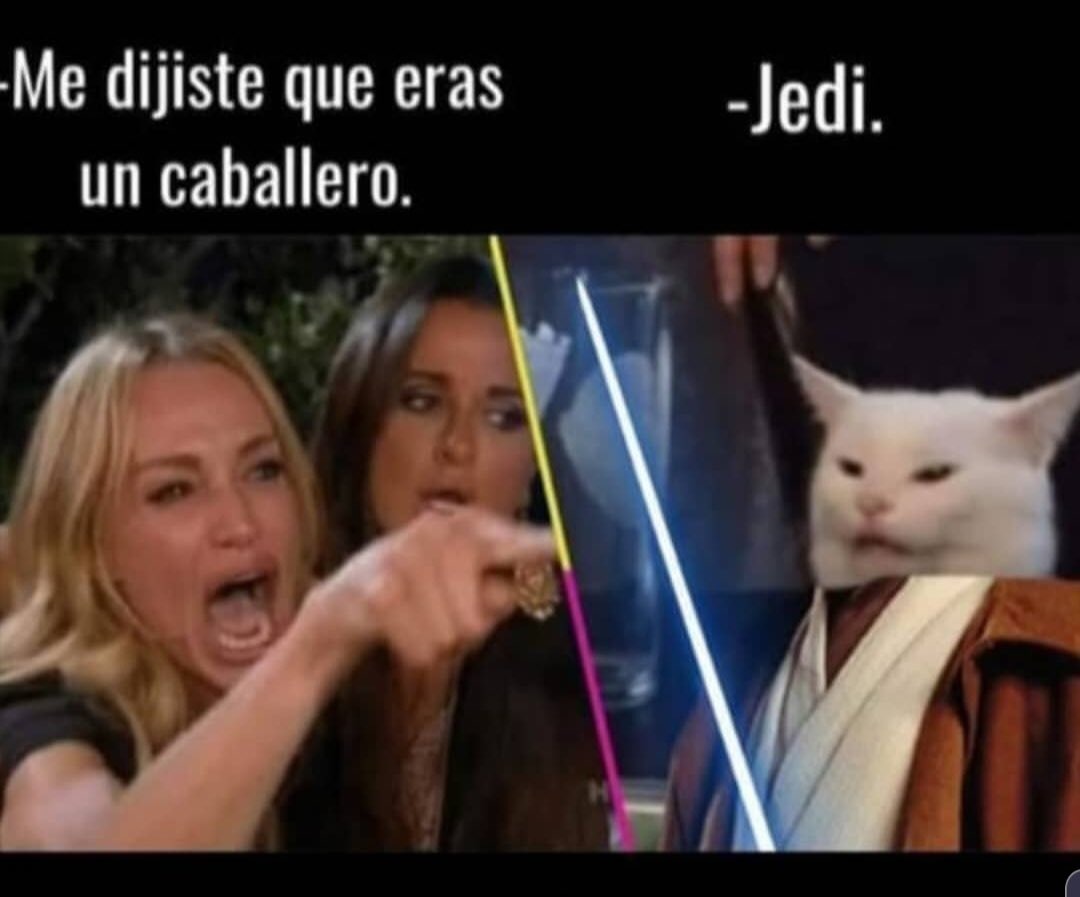 Meme gato jedi - Meme subido por skyfolls :) Memedroid