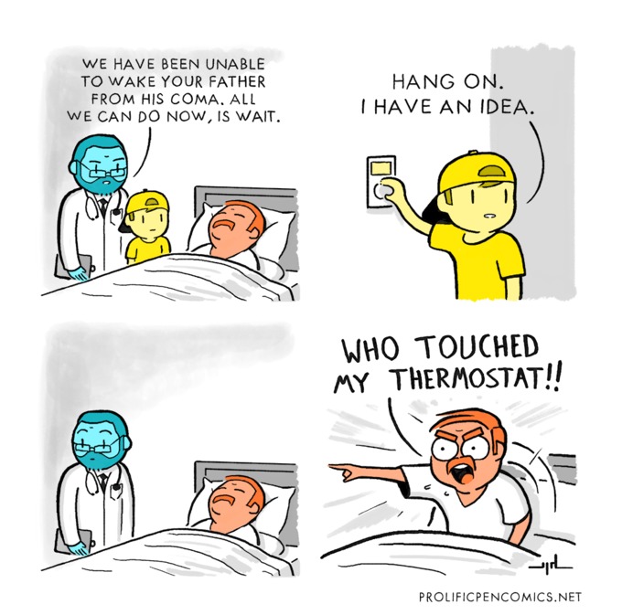 Wakening from a coma - Meme by schizoidman :) Memedroid
