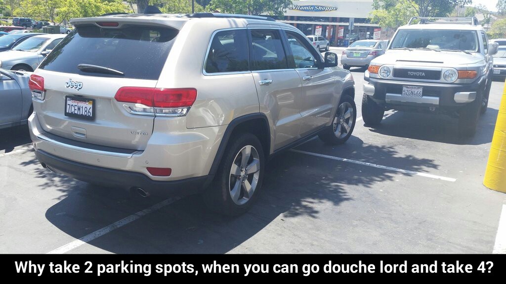 Parking spots - Meme by soydolphin :) Memedroid