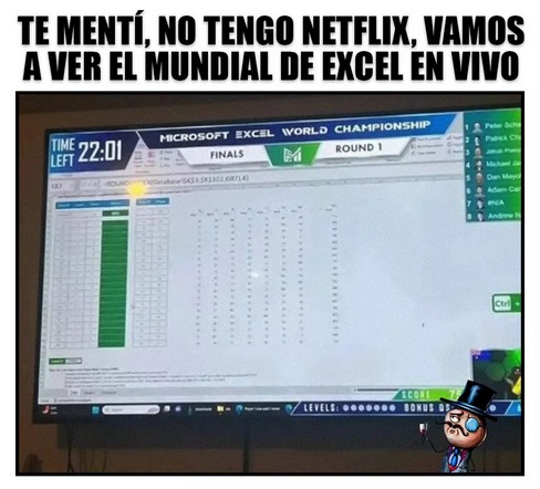 Top memes de Excel en español :) Memedroid