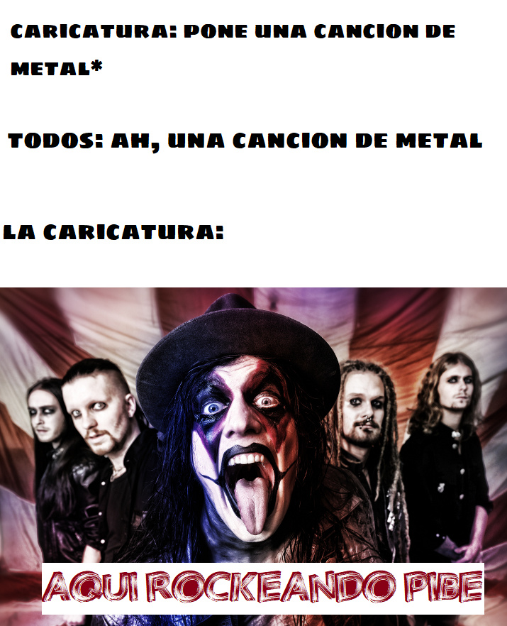 AQUI ROCKEANDO PIBE - Meme subido por JFenixGG :) Memedroid