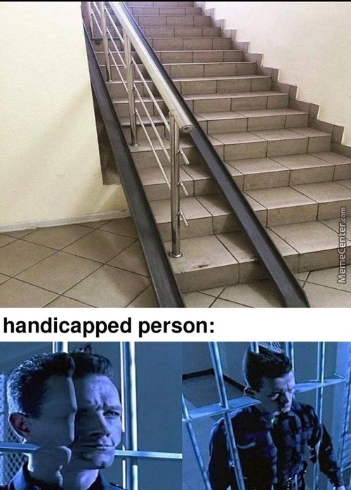 Handicapped persons - Meme by ahadsy5 :) Memedroid