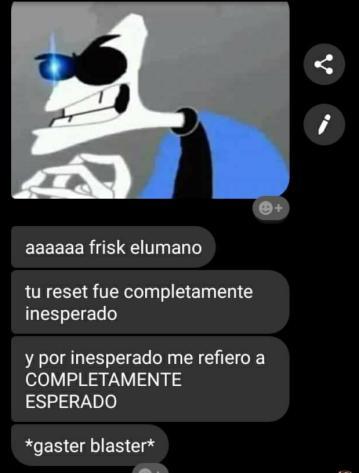 *gaster blaster* - Meme subido por NickSplat :) Memedroid