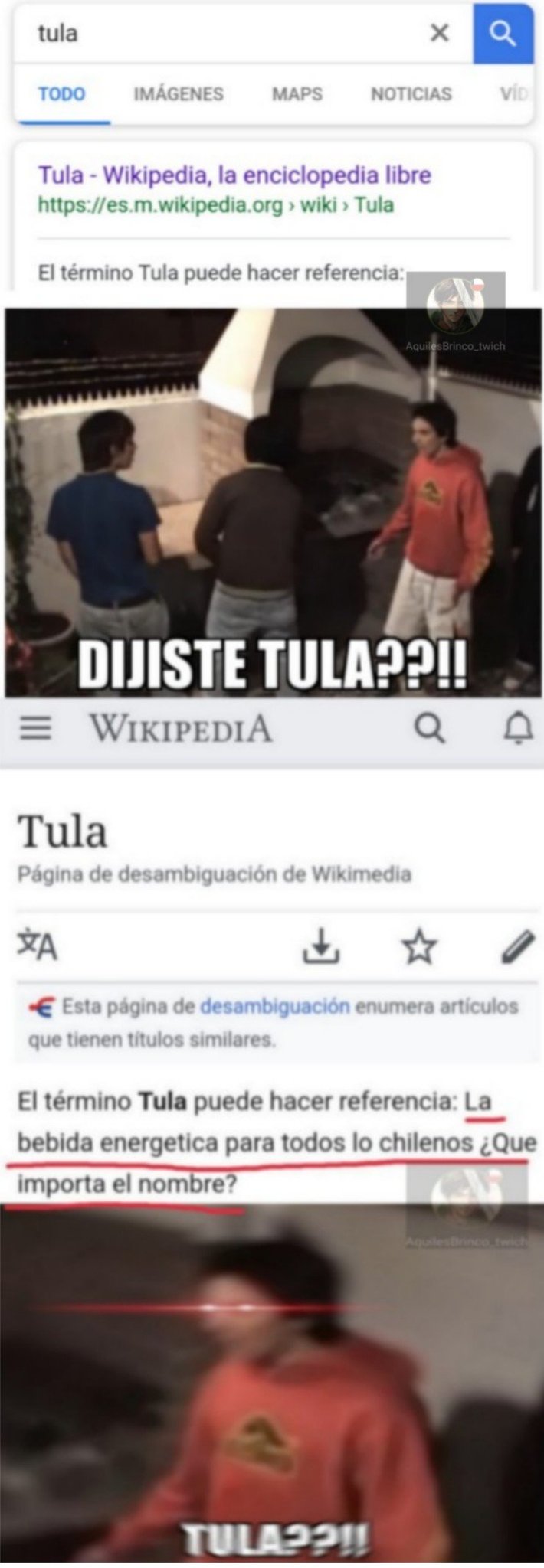 Bajen para ver el meme completo - Meme subido por AquilesBrinco_twich :) Memedroid