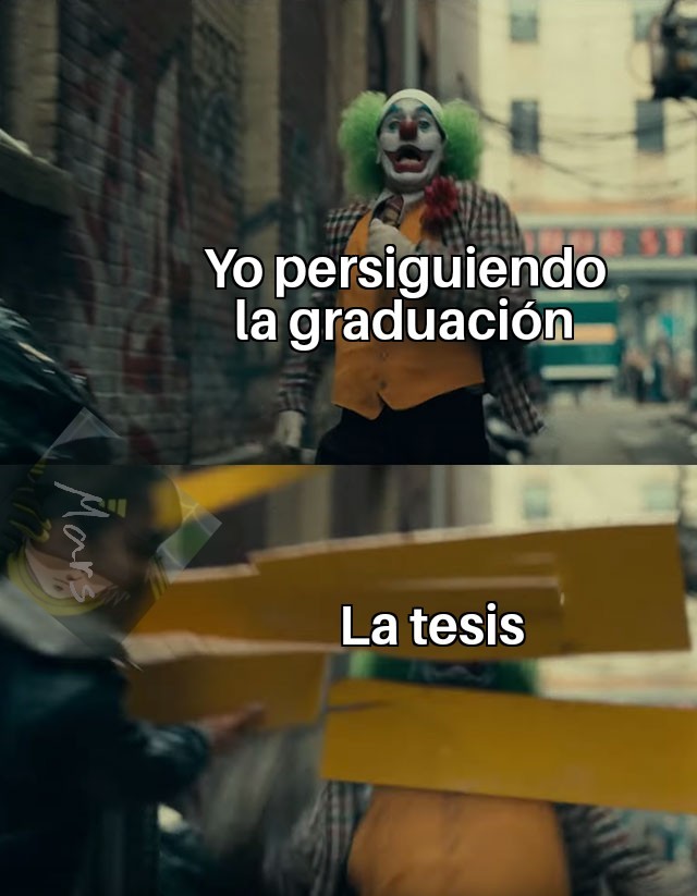 La tesis - Meme subido por MarioGart :) Memedroid