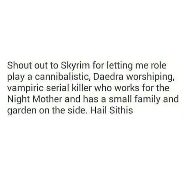 Smoke Skooma! Hail Sithis! - Meme by RADFROOD25 :) Memedroid