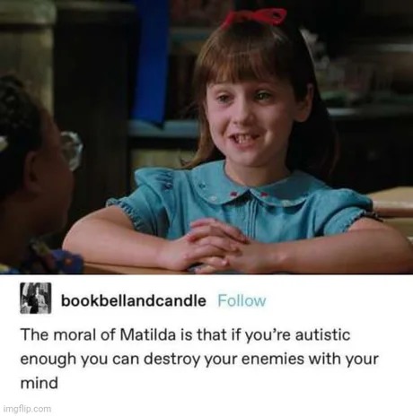 Matilda Old Memes Matilda (1996) Little Bitty Pretty One Scene