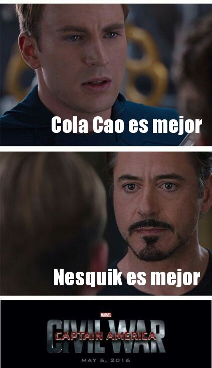 Yo prefiero Nesquik, y vosotros??? - Meme subido por adrian_landete ...
