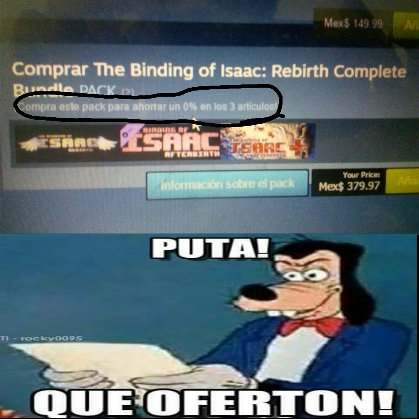 Con esas ofertas no se si comprarlo o uno más caro - Meme subido por ...