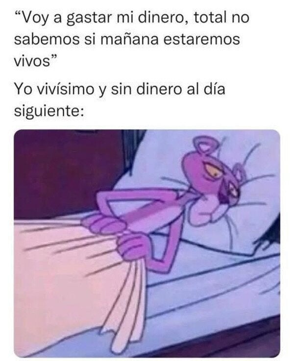 vivísimo y sin dinero - Meme subido por luchito_gmez :) Memedroid