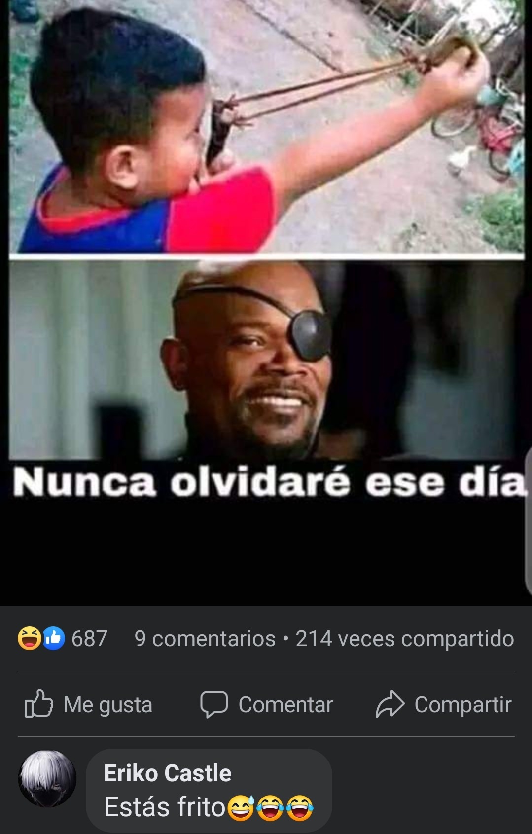 Nick furia. - Meme subido por Kyle12311 :) Memedroid