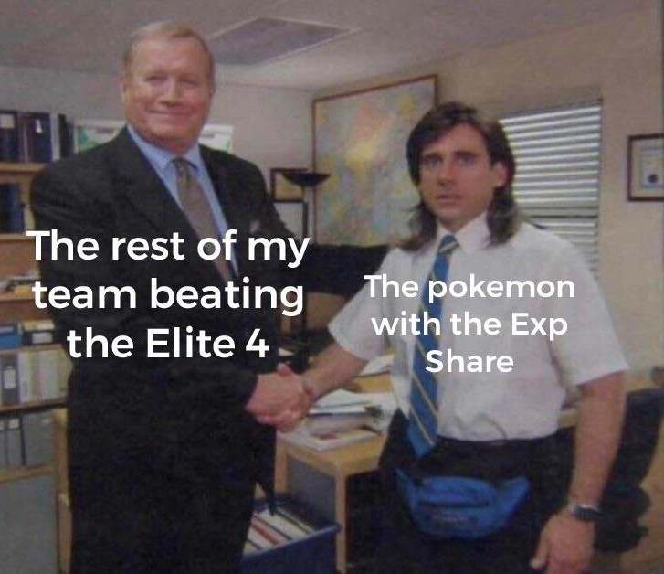 Exp share - Meme by Sionis12 :) Memedroid