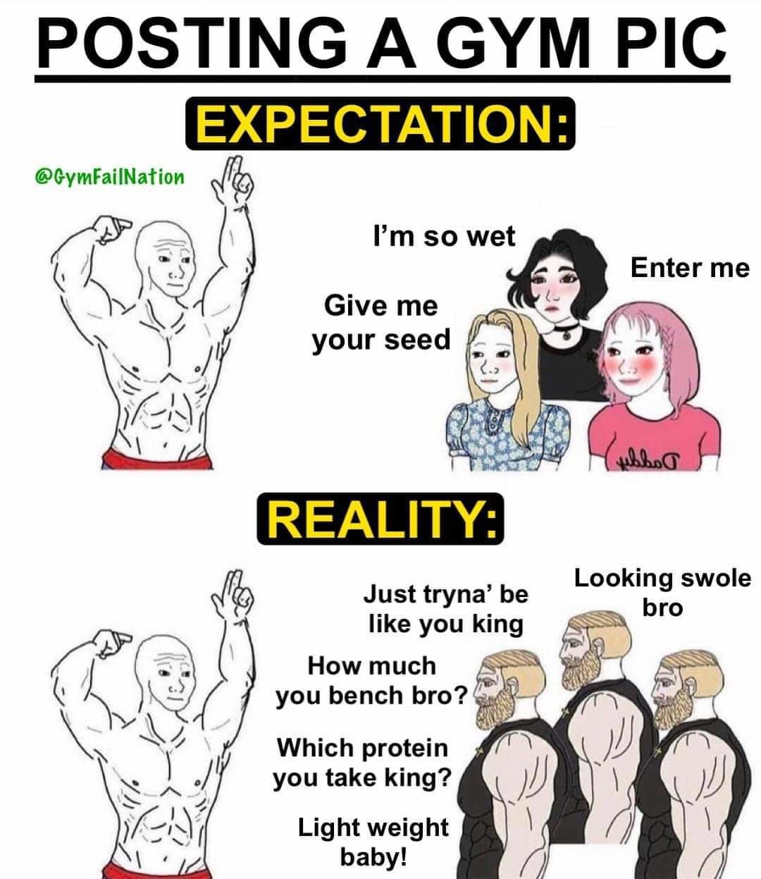 Gym - Meme by Mr.Gimli :) Memedroid