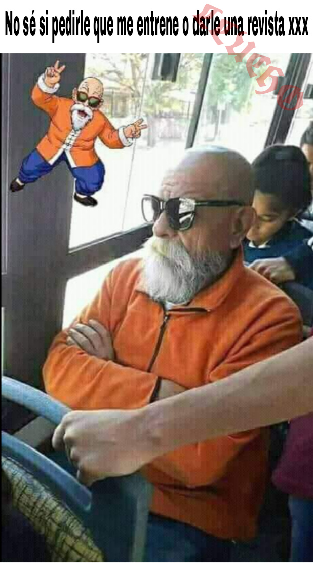 El buen maestro Roshi - Meme subido por llucho :) Memedroid