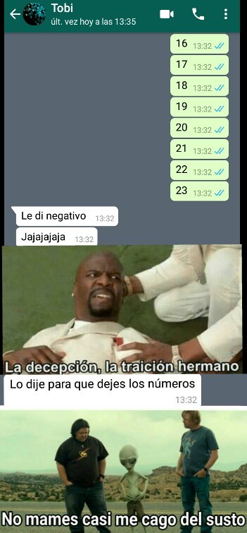 La verdad me asuste mucho - Meme subido por Makao :) Memedroid