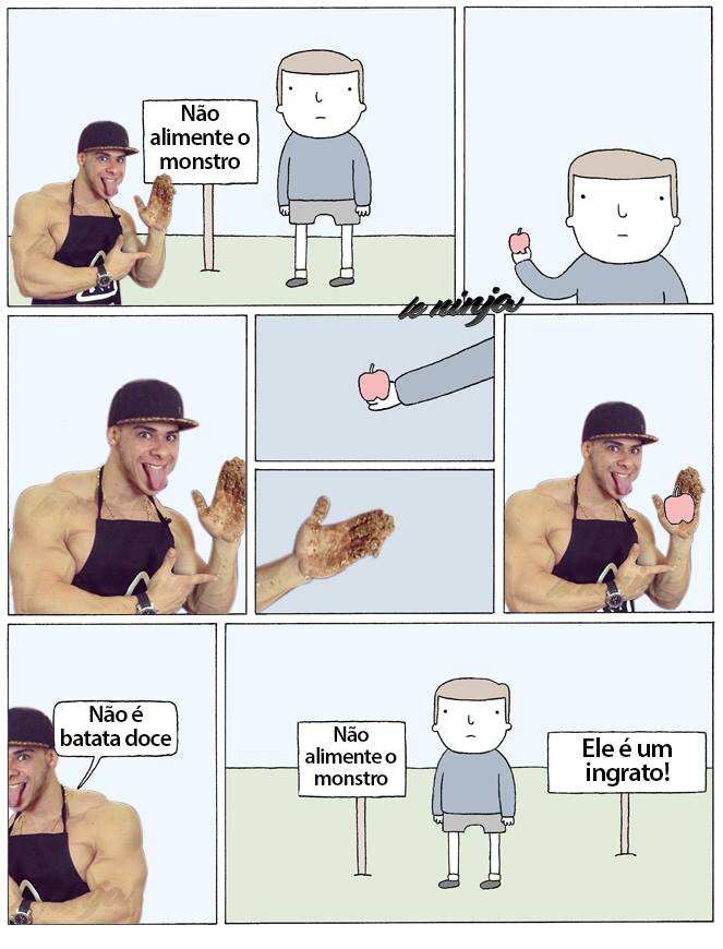 Monstro ingrato! - Meme by Darkseid :) Memedroid