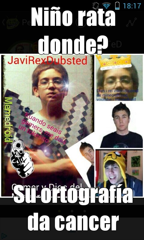 Niño rata - Meme subido por TheCookieMonster :) Memedroid