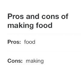 pro and cons - Meme subido por itslamhajho :) Memedroid