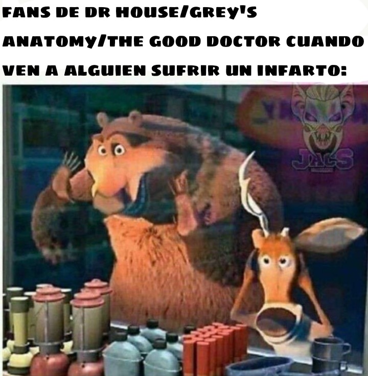 Fans de dr house/grey's anatomy/the good doctor cuando ven a alguien ...