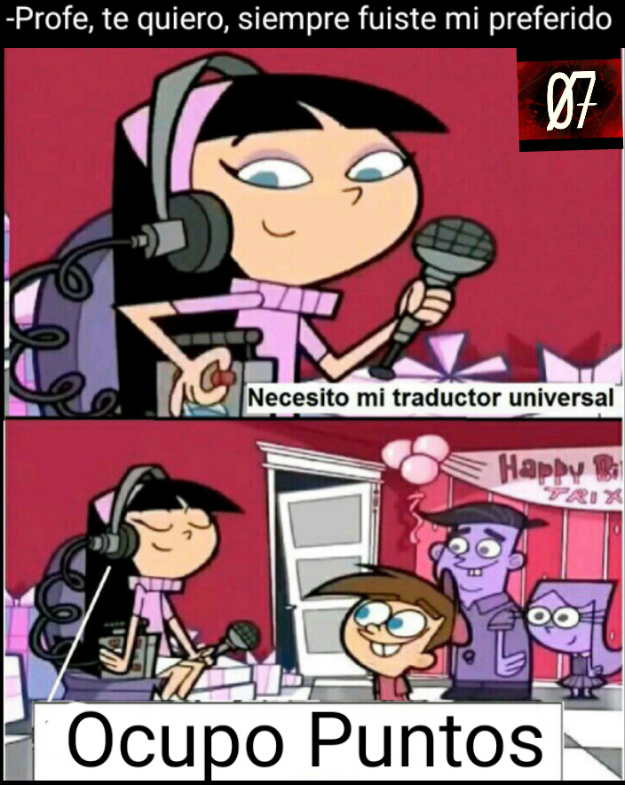 "TE QUIERO" PROFE - Meme by Roxana07 :) Memedroid