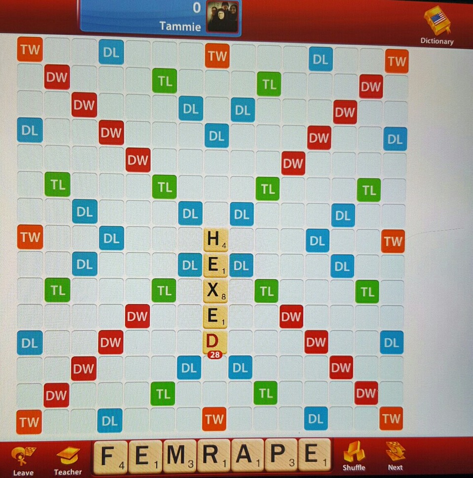 When scrabble is low key dropping hints - Meme by x06112010x :) Memedroid