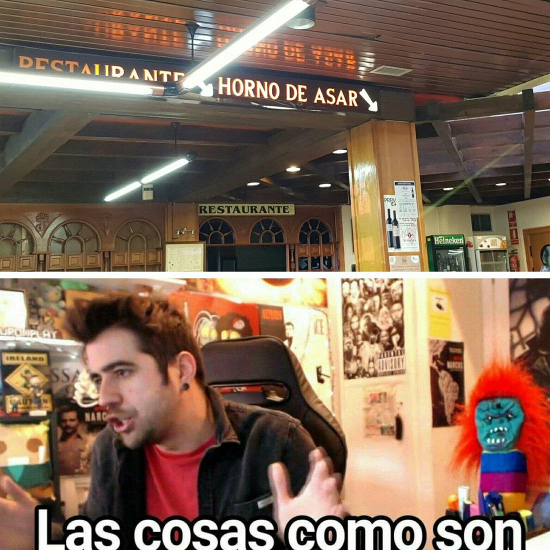 "horno de asar" - Meme subido por Ander-nuk :) Memedroid