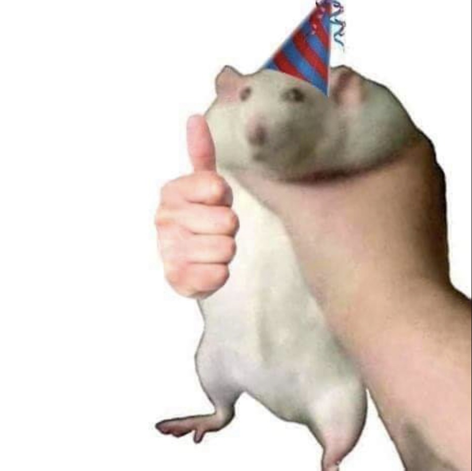 Rata feliz - Meme by Amongus :) Memedroid