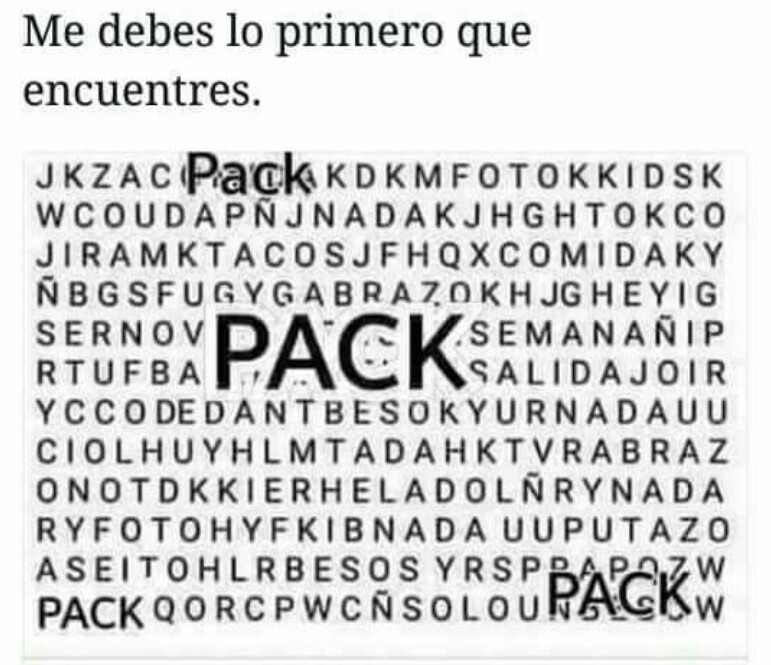 Pasa pack - Meme subido por Lukasio :) Memedroid