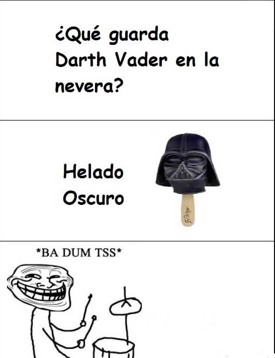 helado oscuro - Meme subido por winter_four_seasons :) Memedroid