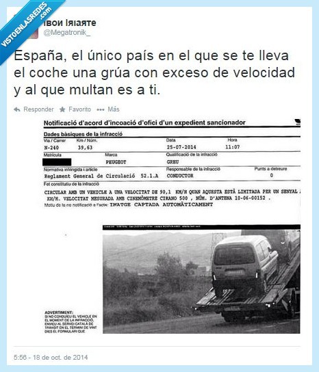 multa... - Meme subido por elbarto85 :) Memedroid