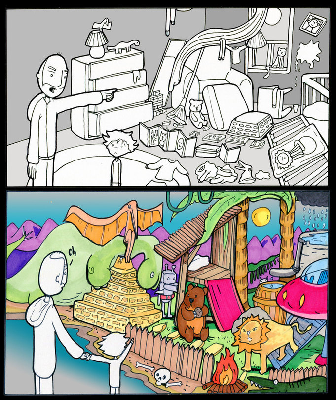 kids imagination - Meme by mustafatopi :) Memedroid